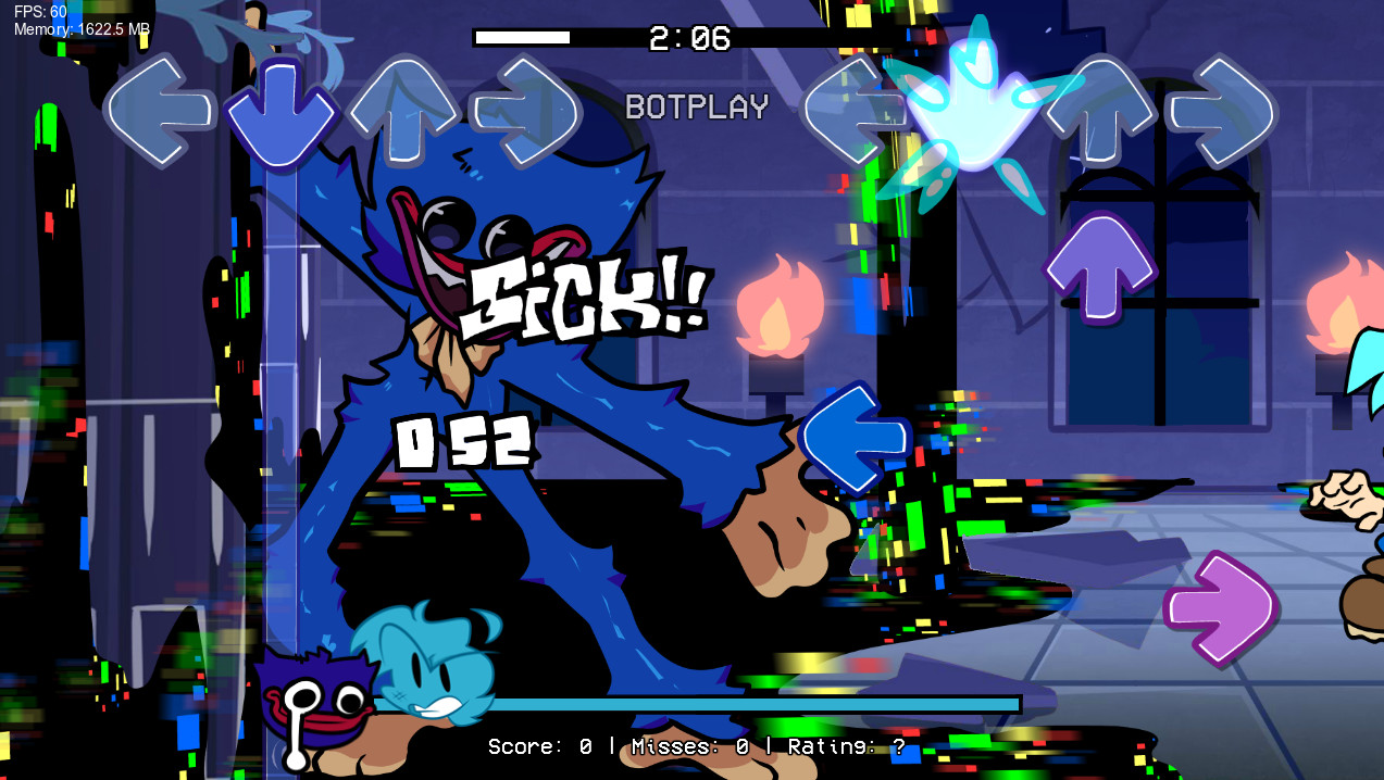 Huggy Wuggy opponent sprites!! Modding Tool for Friday Night Funkin ...