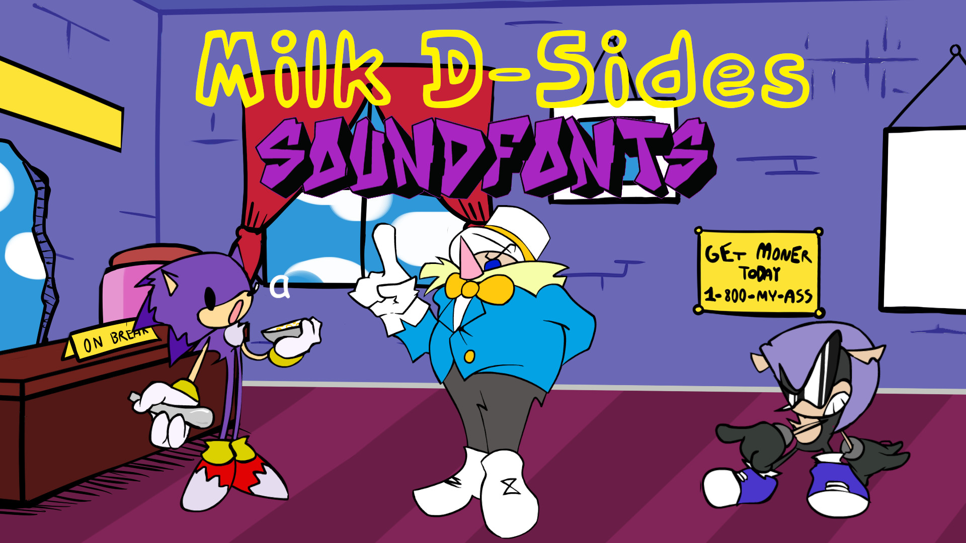 Milk D-Sides Soundfonts Modding Tool for Friday Night Funkin' | FNF ...