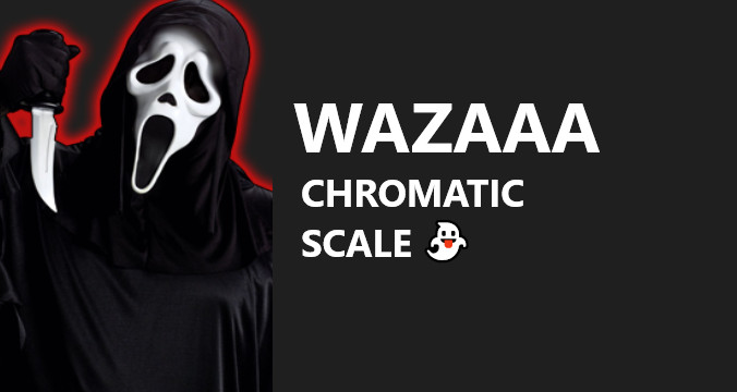 WAZAAA CHROMATIC SCALE Modding Tool for Friday Night Funkin' | FNF ...
