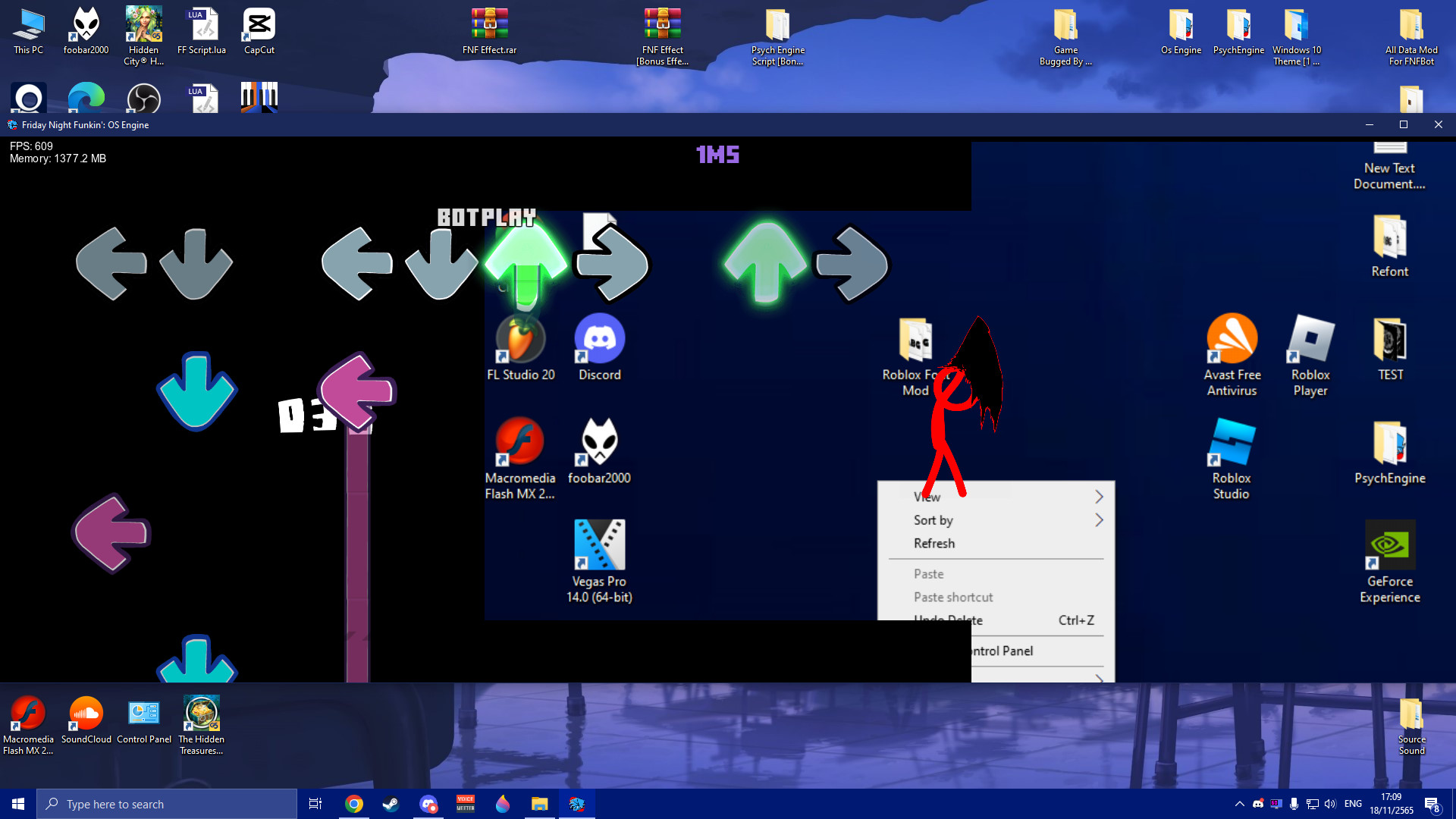 Psych Engine Windows Effect [Tween Update]] Modding Tool for Friday Night Funkin' | FNF Modding ...