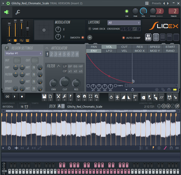 Glitchy Red Chromatic [OFFICIAL] Modding Tool for Friday Night Funkin' | FNF Modding Tools
