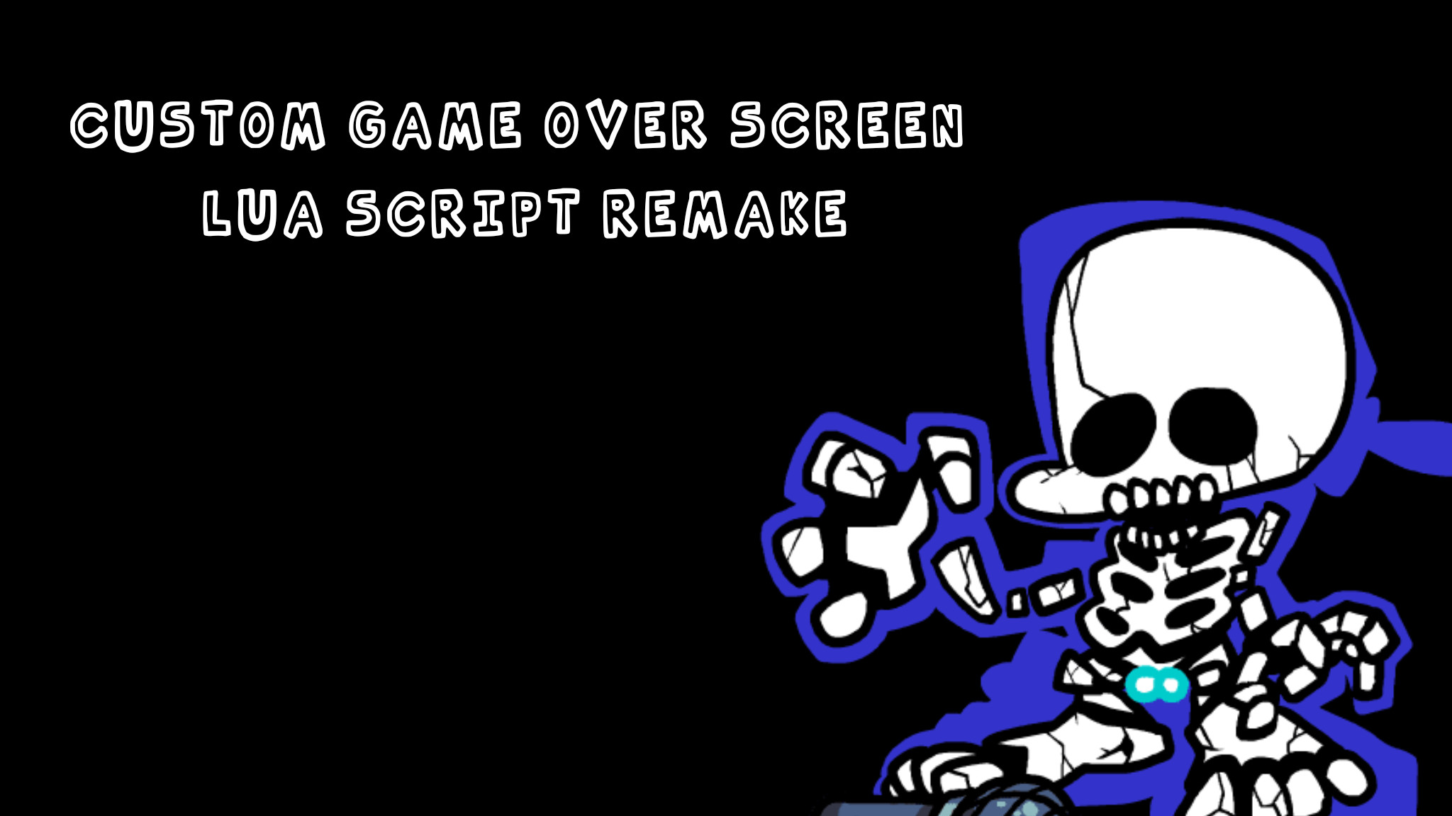 FNF Custom Game Over Screen Script Remade Modding Tool for Friday Night Funkin' | FNF Modding Tools
