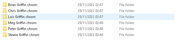 Family Guy chromatics. Modding Tool for Friday Night Funkin' | FNF ...