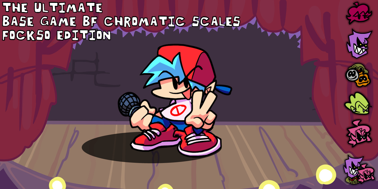 Foxo's BF chromatics [Friday Night Funkin'] [Modding Tools]