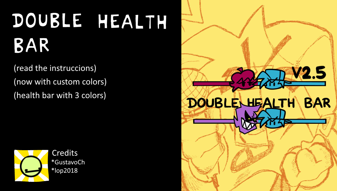 Double health bar (LUA) [Friday Night Funkin'] [Modding Tools]