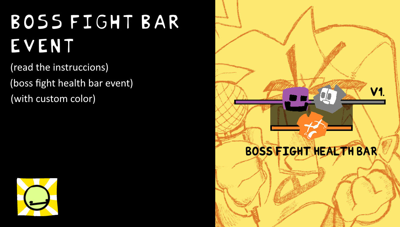 Boss fight bar (LUA EVENT) Modding Tool for Friday Night Funkin' | FNF Modding Tools