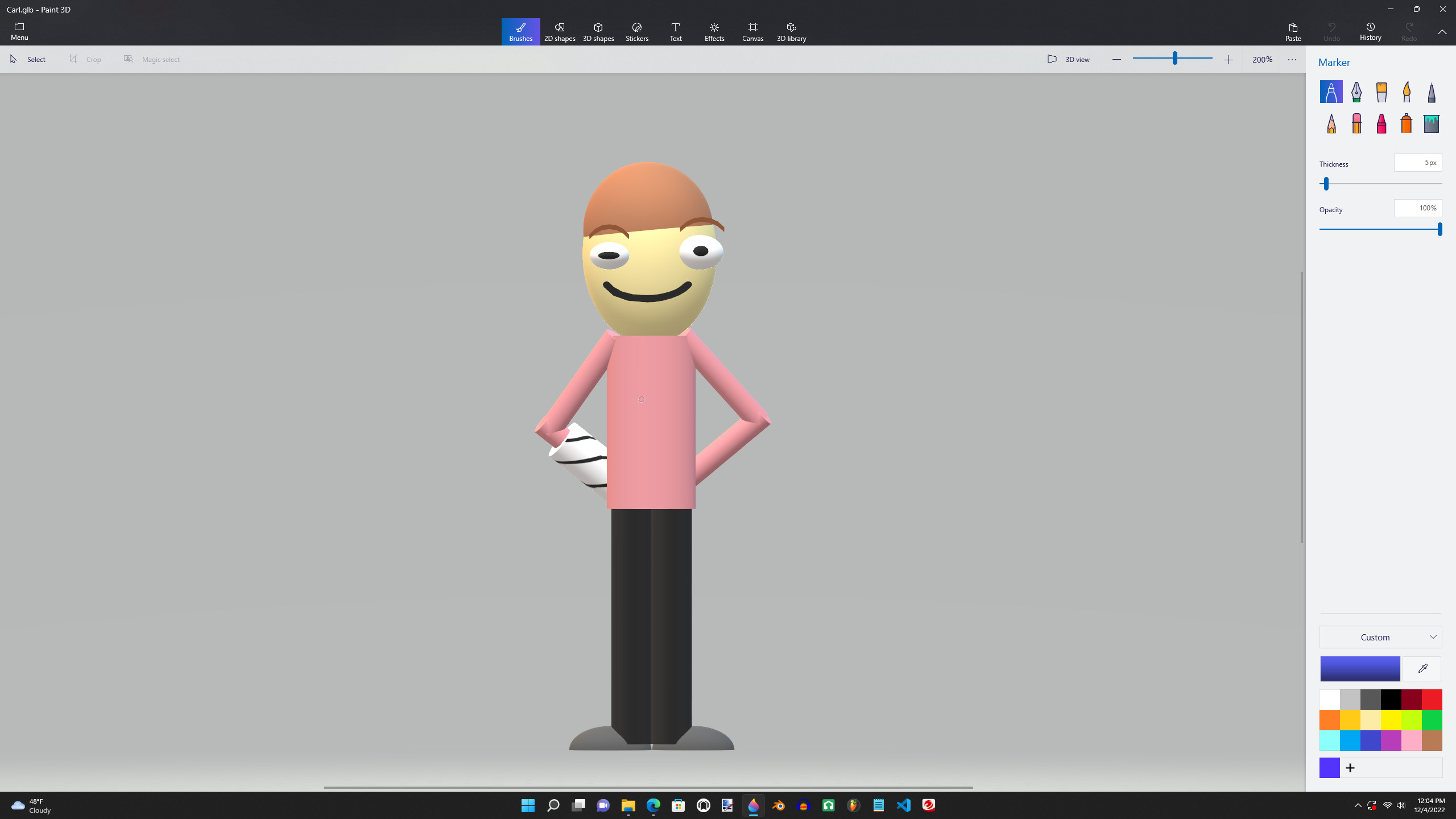 Almost 100% Accurate Carl Model Modding Tool for Friday Night Funkin ...
