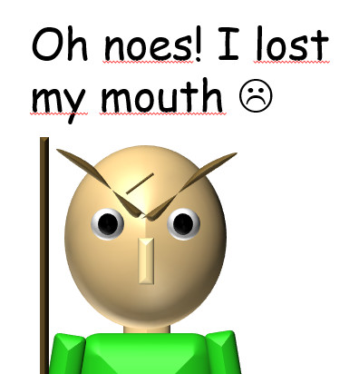 Old baldi trace [Baldi's Basics] [Modding Tools]