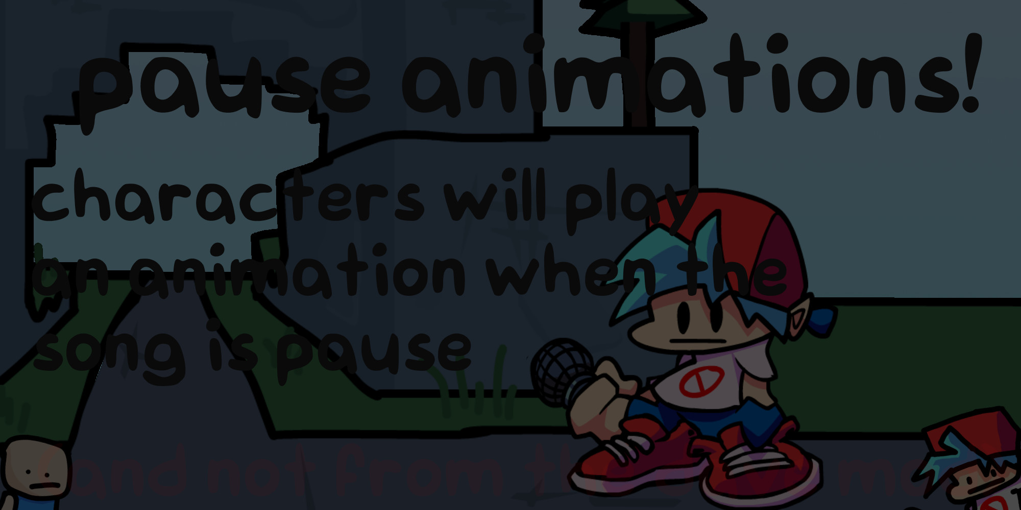 pause animation Modding Tool for Friday Night Funkin' | FNF Modding Tools
