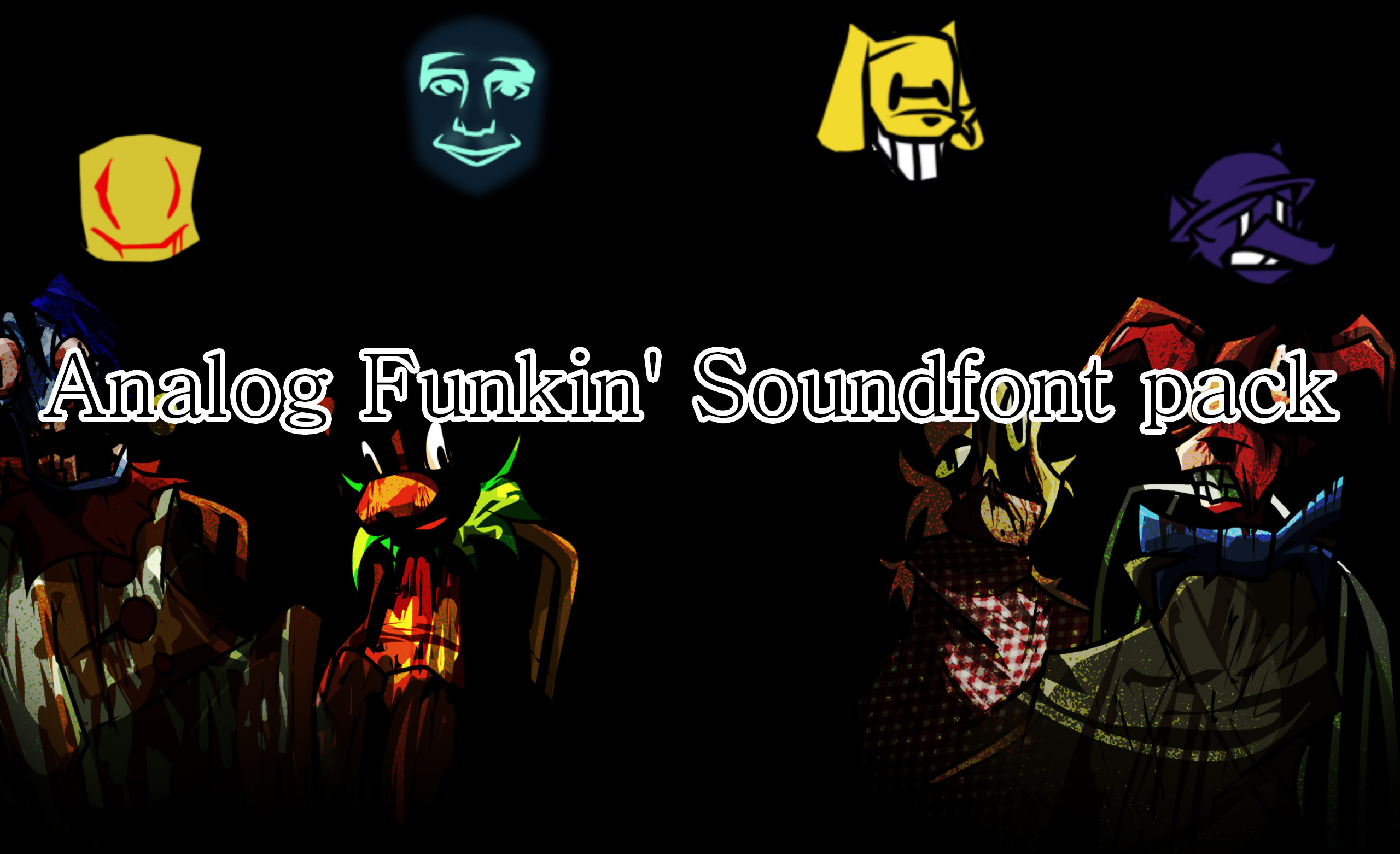 Analog Funkin' Soundfont Pack (sf2) Modding Tool for Friday Night ...