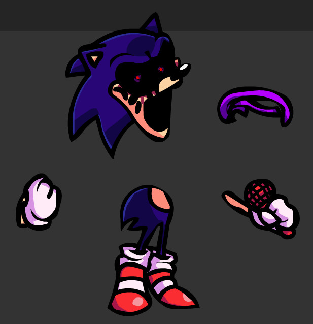 Recreation Of Unused Sonic Exe Up Fla [friday Night Funkin] [modding