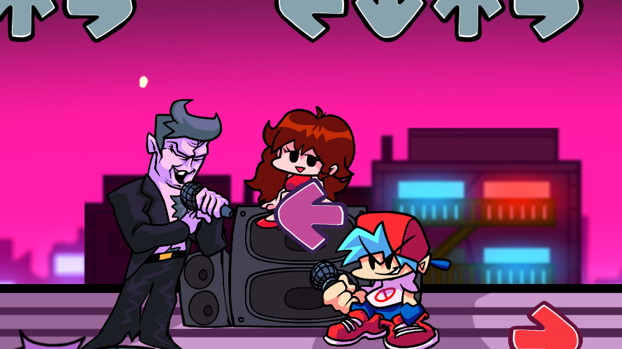 Fan made remade nightmare baddies stage Modding Tool for Friday Night ...