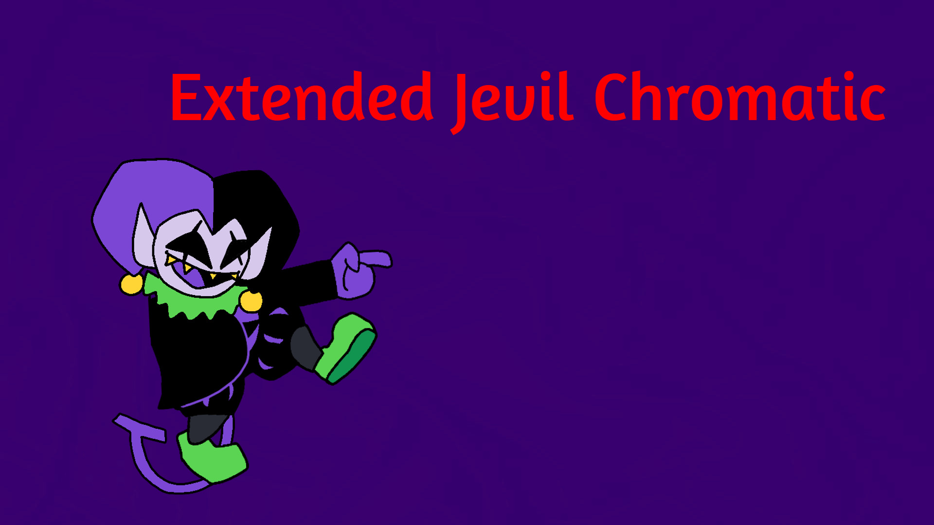 Jevil (Seek) extended chromatic scale Modding Tool for Friday Night ...