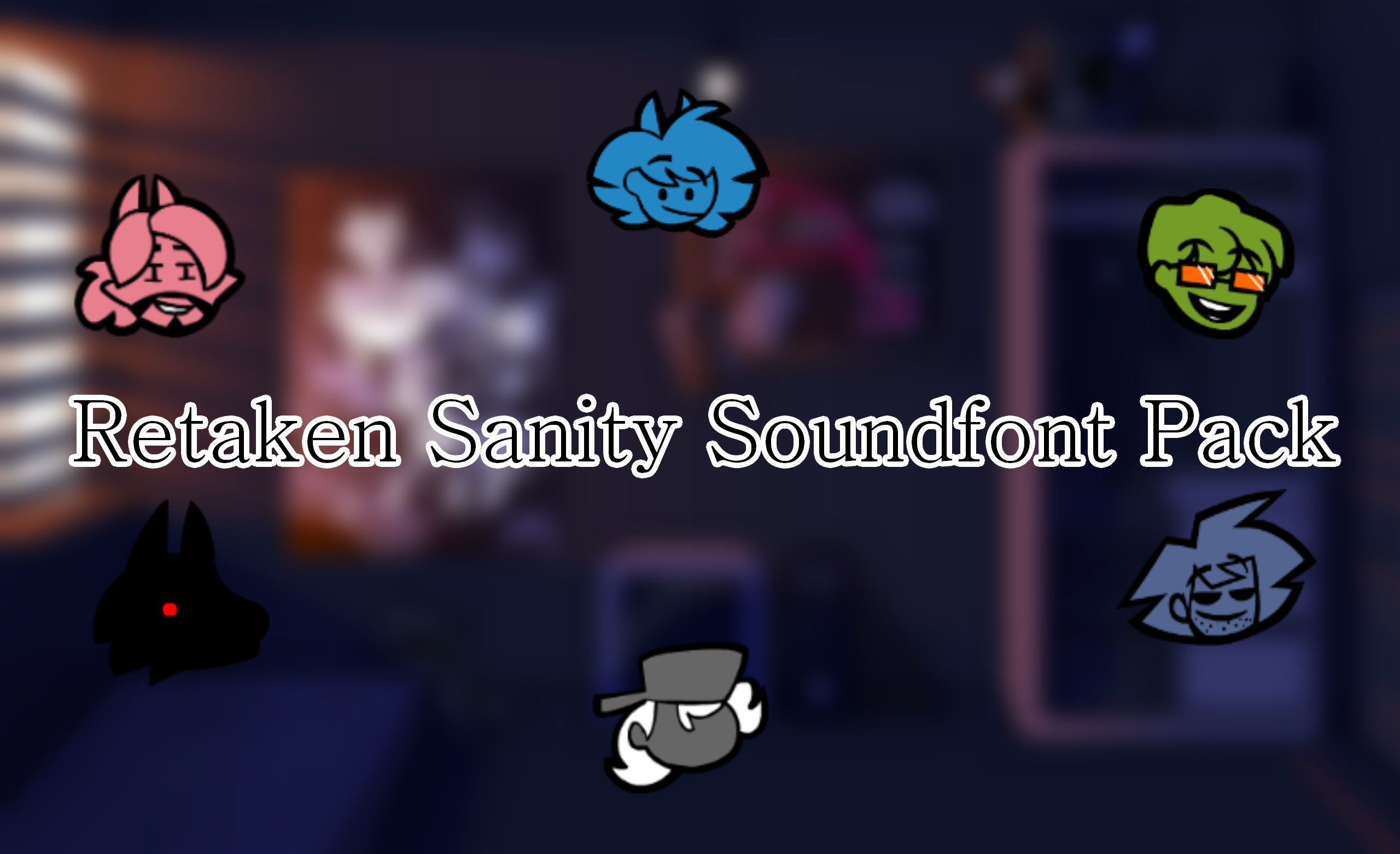 Retaken Sanity Soundfont Pack (sf2) Modding Tool for Friday Night ...