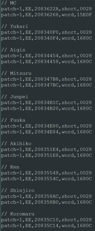 Party Level Changer Modding Tool for Persona 3 FES | P3FES Modding Tools