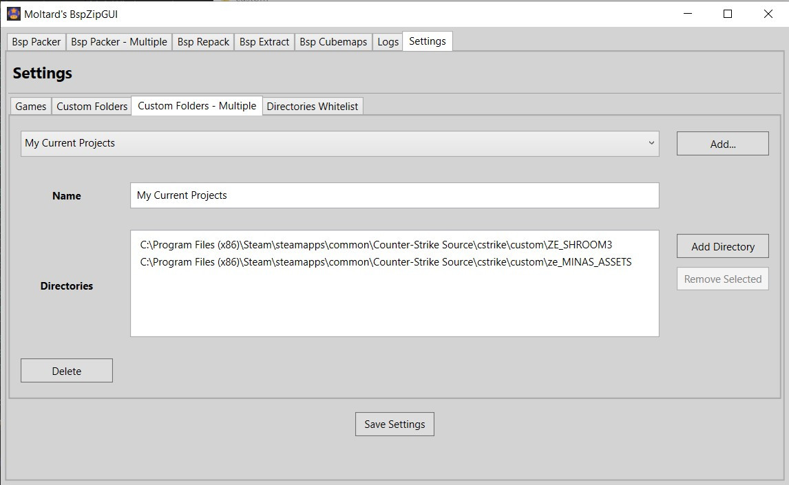 BspZipGUI Modding Tool for Source Engine | Source Modding Tools