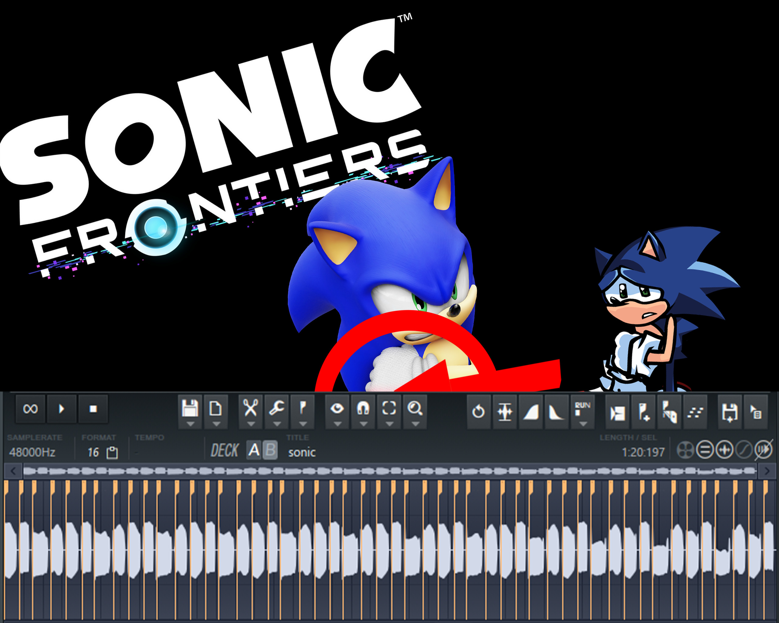 Roger Craig Smith Sonic Chromatic Modding Tool for Friday Night Funkin ...