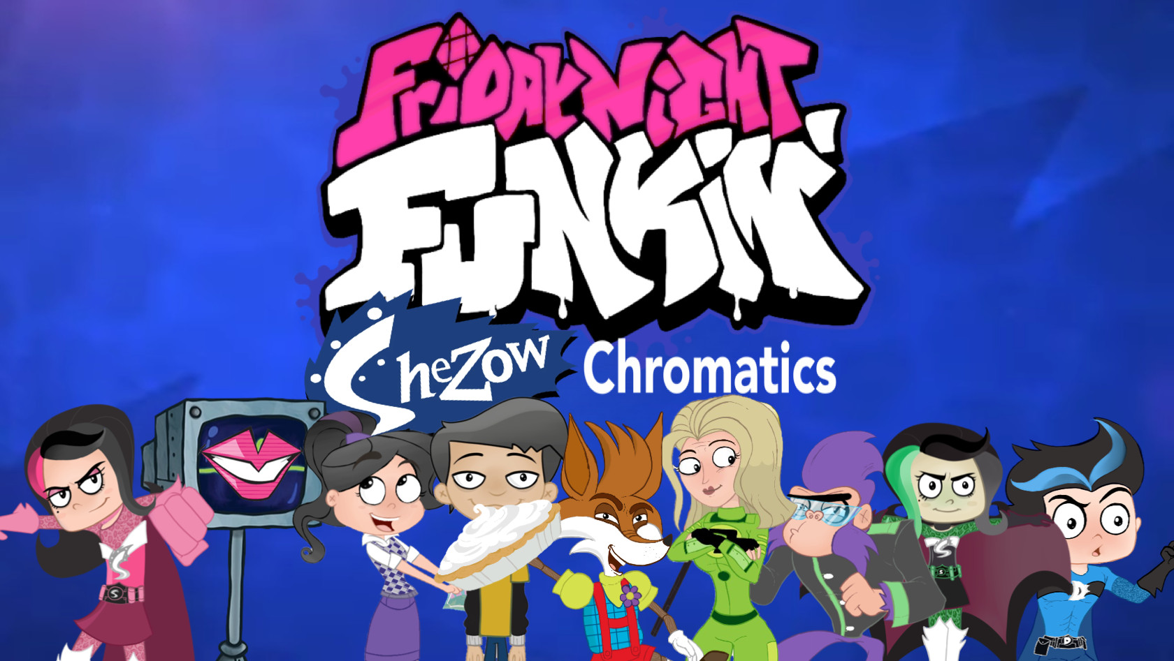 SheZow Chromatic Scale Collection [Friday Night Funkin'] [Modding Tools]