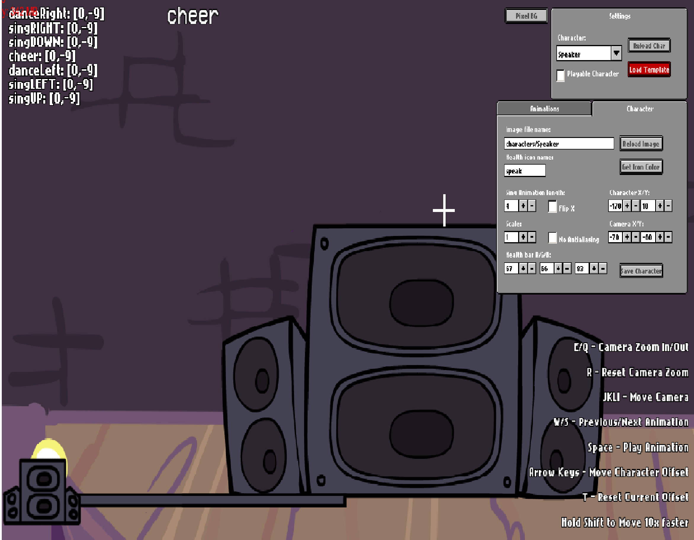 Speaker png for your character Modding Tool for Friday Night Funkin ...