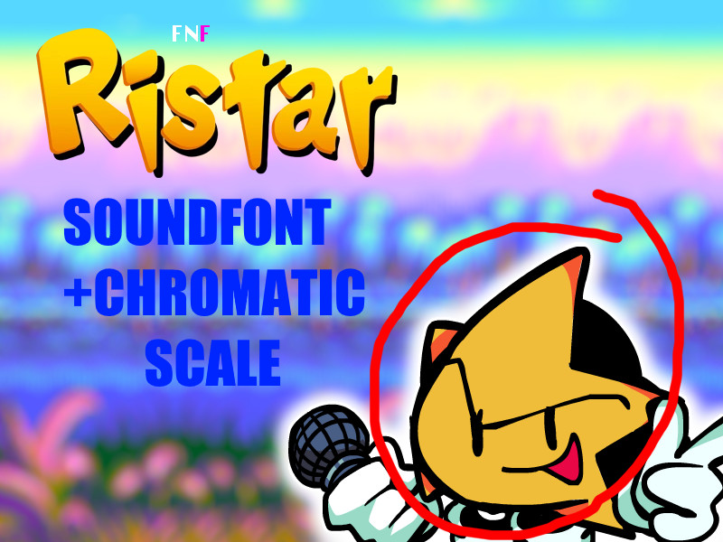 FNF Ristar Soundfont and Chromatic Scale Modding Tool for Friday Night Funkin' | FNF Modding Tools