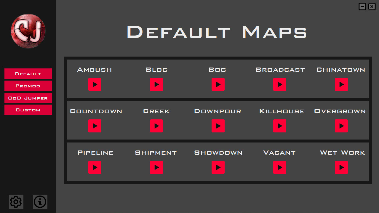 CoDJumper Launcher Modding Tool for Call of Duty 4: Modern Warfare ...
