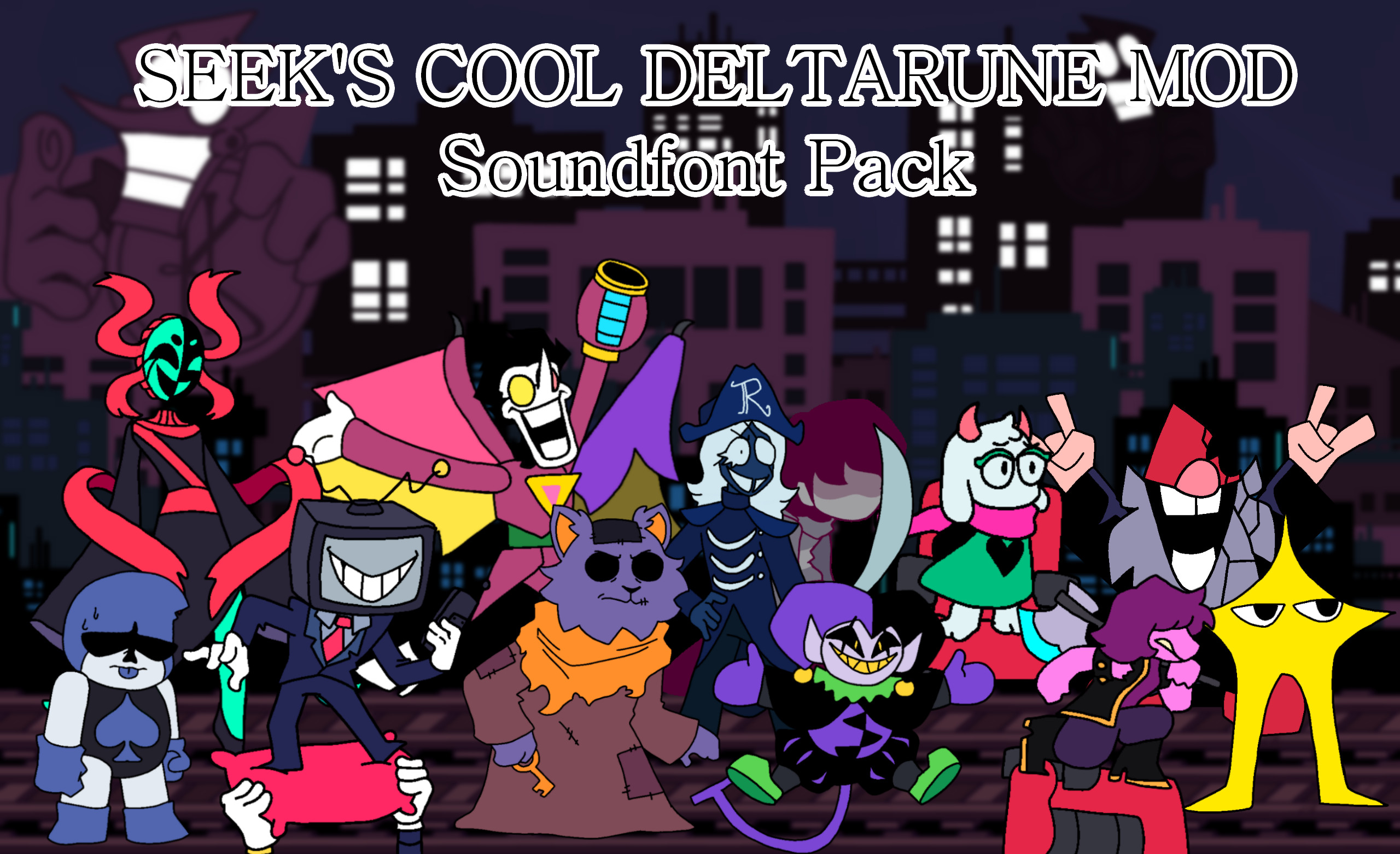 SEEK'S COOL DELTARUNE MOD Soundfont Pack (sf2) Modding Tool for Friday ...