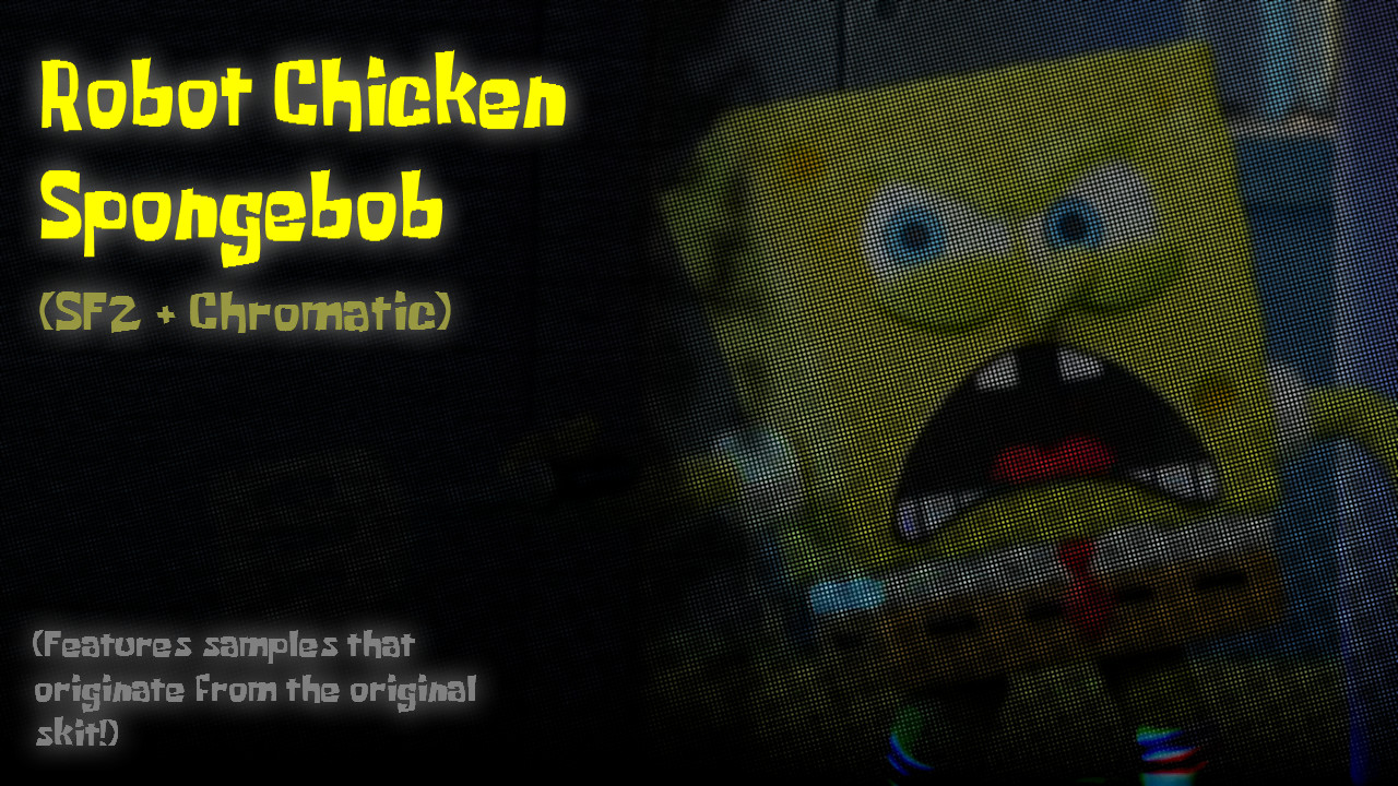 Robot Chicken Spongebob (SF2 + Chromatic) Modding Tool for Friday Night ...
