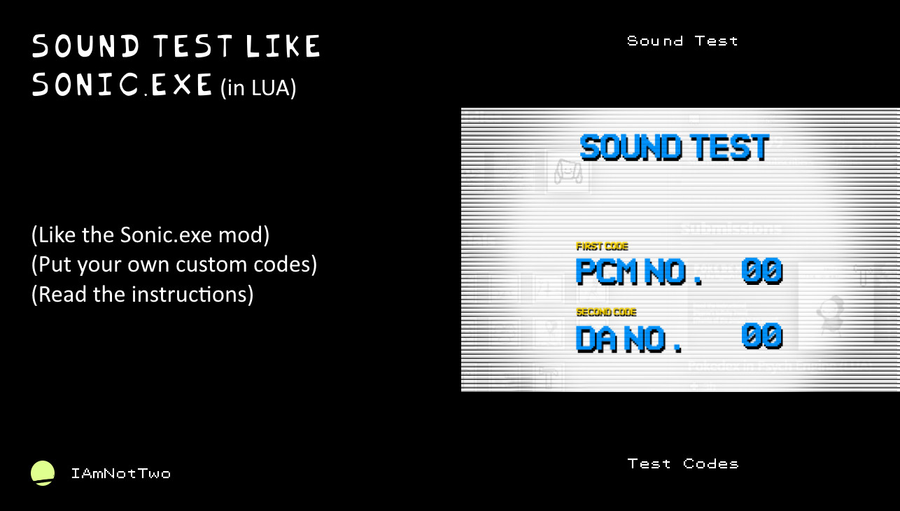 Sound Test in Psych Engine (LUA) Modding Tool for Friday Night Funkin ...