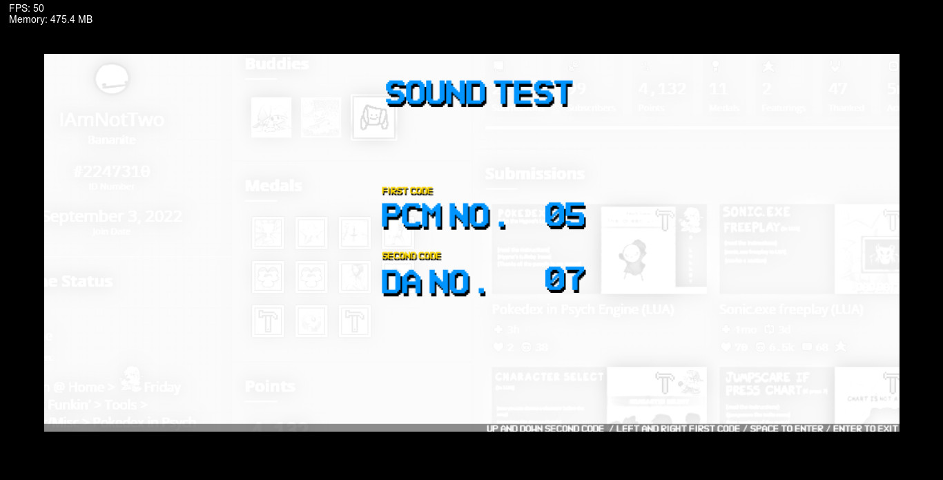 Sound Test in Psych Engine (LUA) Modding Tool for Friday Night Funkin ...