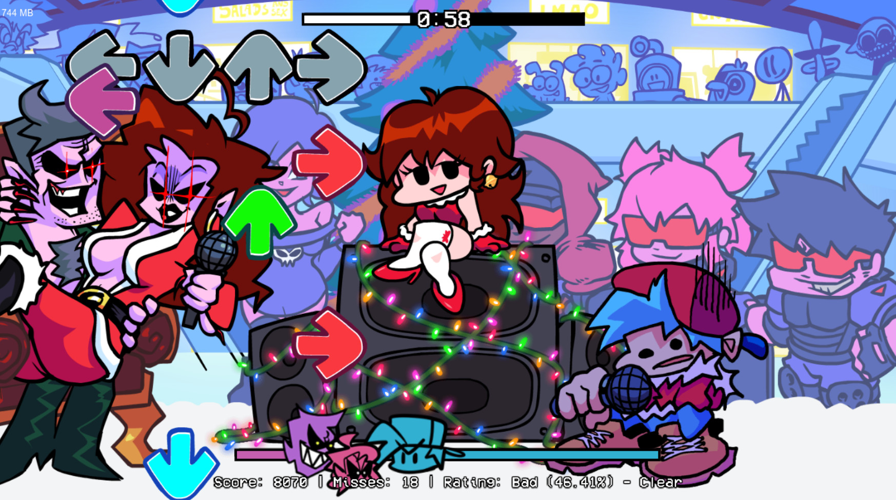 Bf arrows left Modding Tool for Friday Night Funkin' | FNF Modding Tools