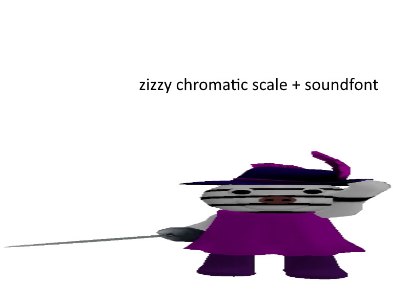 Zizzy (Piggy) Chromatic scale + Soundfont [Friday Night Funkin'] [Modding Tools]