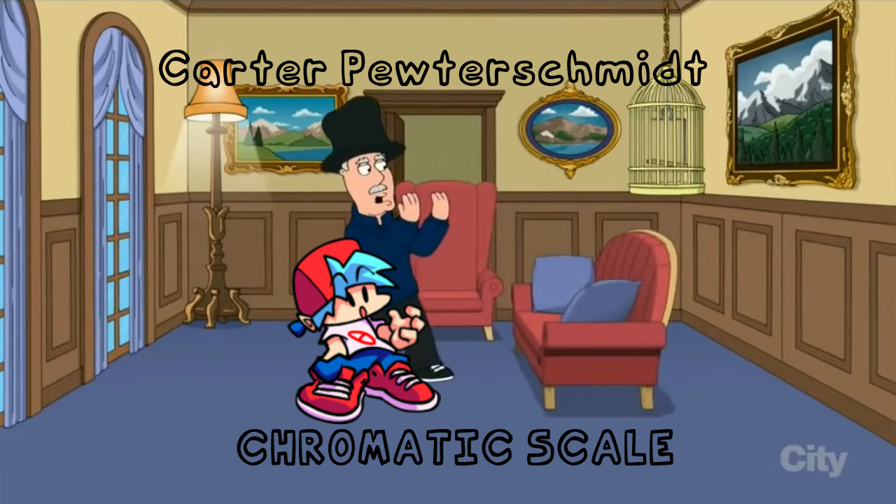 Carter Pewterschmit Chromatic Scale [Friday Night Funkin'] [Modding Tools]