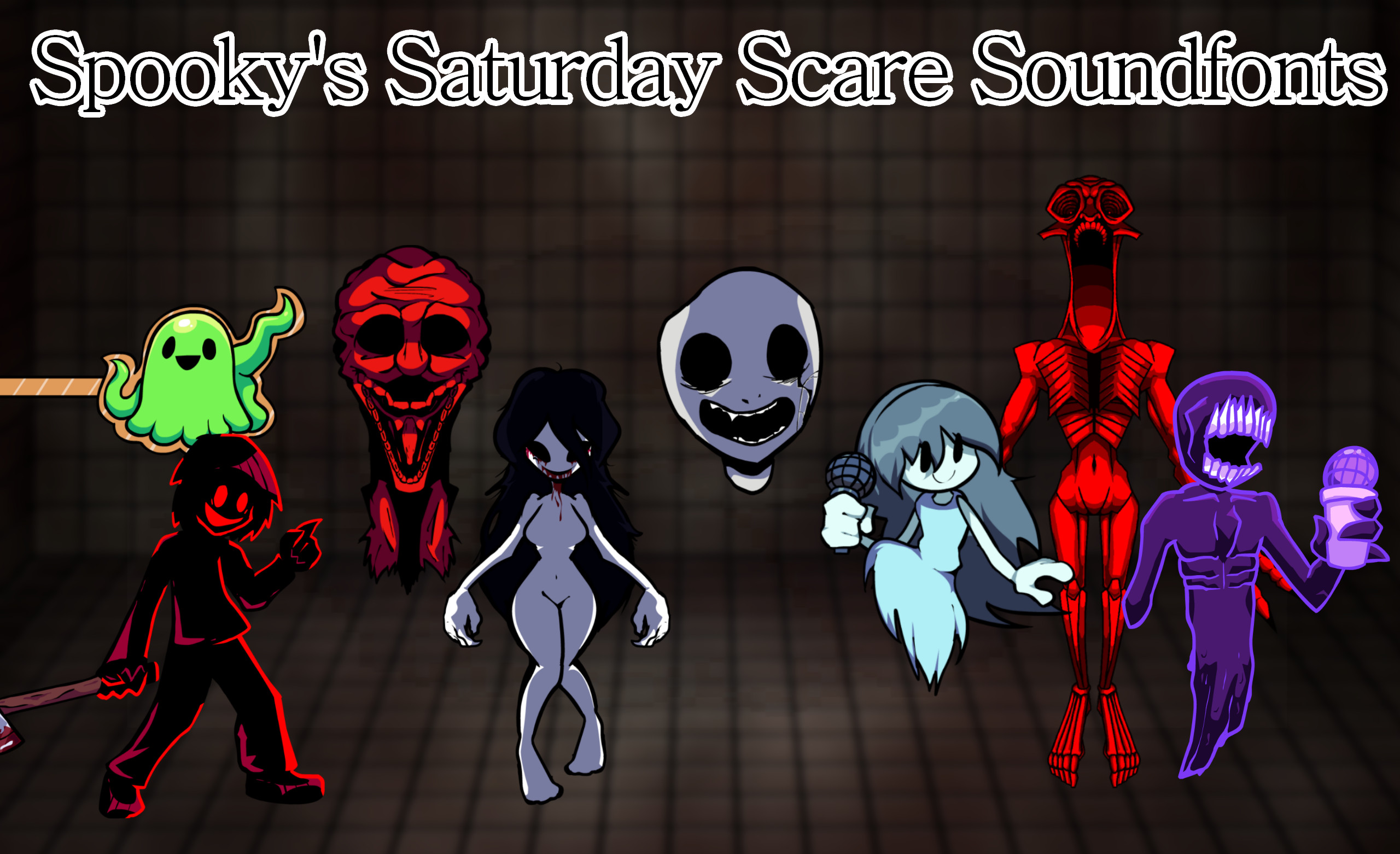 Spooky's Saturday Scare Soundfonts (sf2) Modding Tool for Friday Night Funkin' | FNF Modding Tools