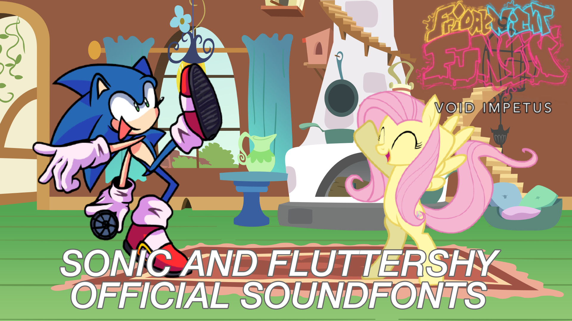 Sonic and Fluttershy (FNFVI) Official Soundfonts [Friday Night Funkin ...