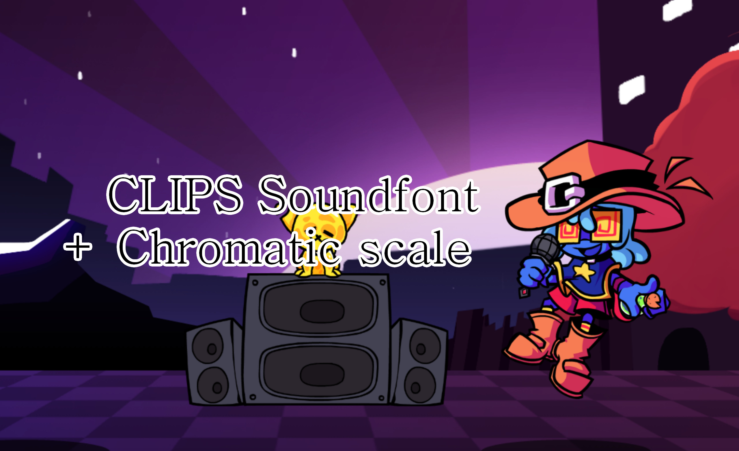 Clips Soundfont (sf2 + Chromatic scale) Modding Tool for Friday Night Funkin' | FNF Modding Tools