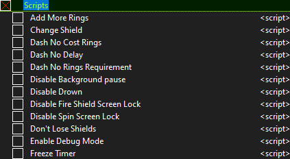 Sonic Mania Regular Cheat Table Modding Tool for Sonic Mania | SM ...