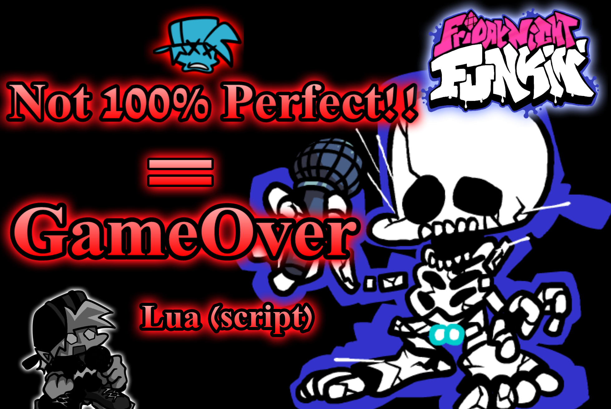 100% no fail or else Game Over (Script) Modding Tool for Friday Night ...