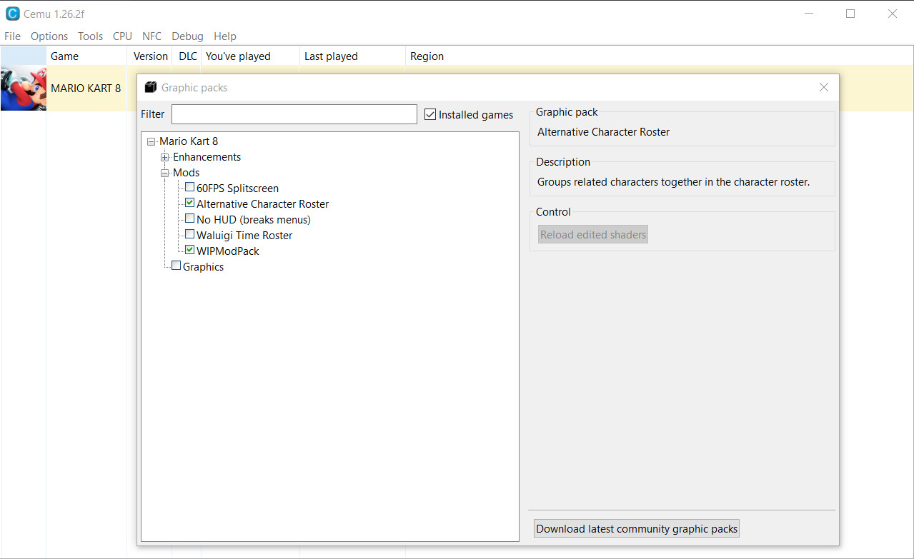 Character Roster Swapper [Mario Kart 8] [Modding Tools]