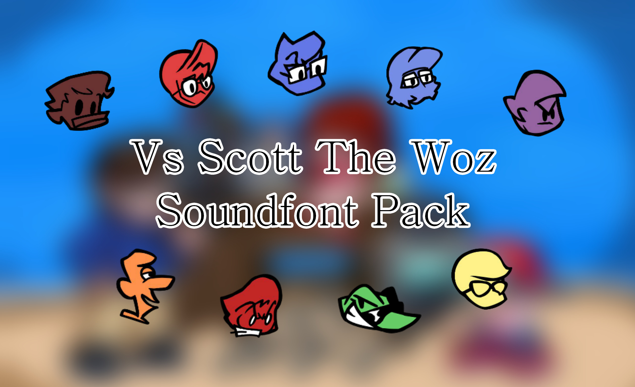 Vs Scott The Woz Soundfont Pack (sf2) Modding Tool for Friday Night ...