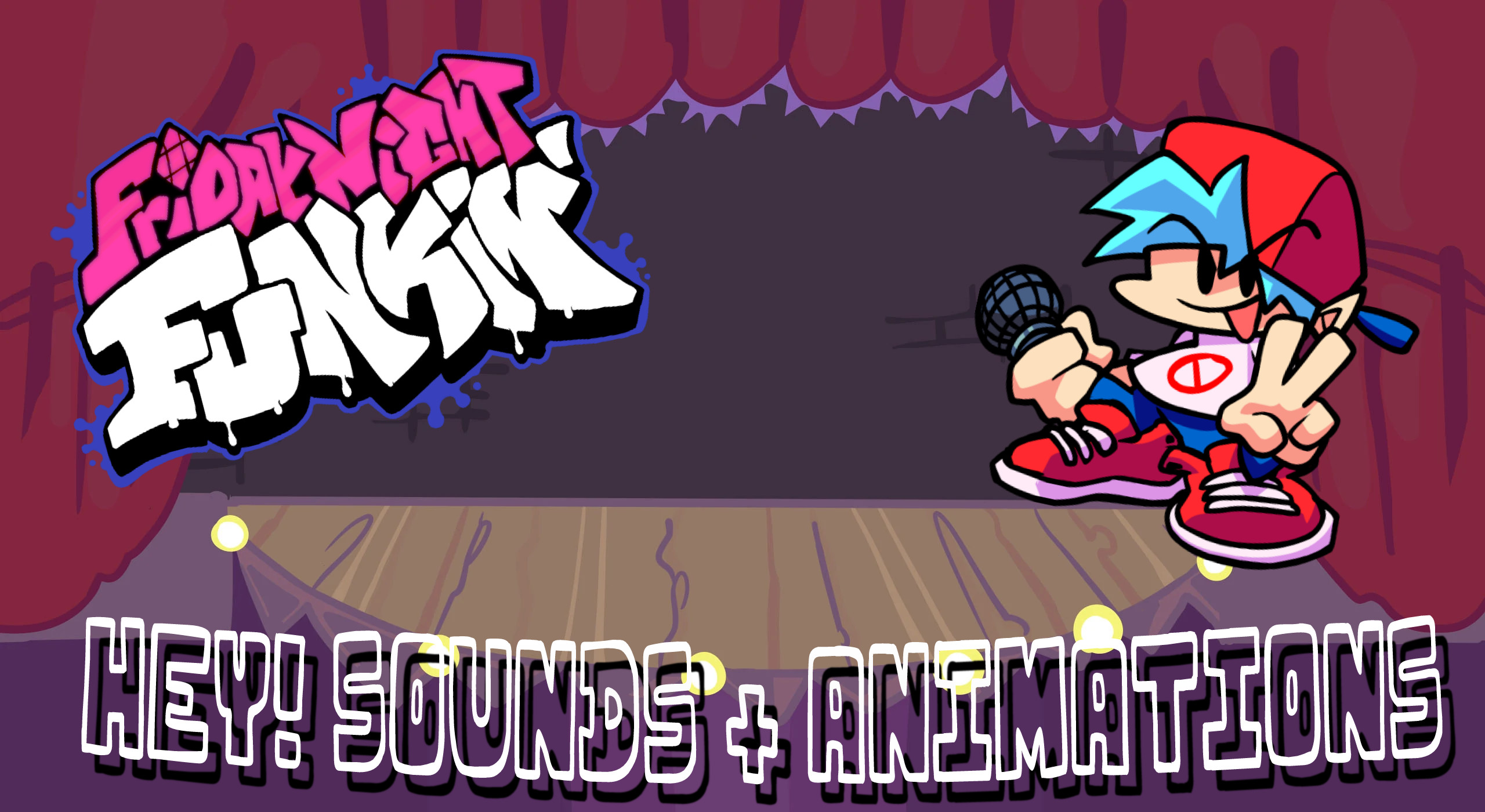 Hey! Sounds + animations (psych Engine script) Modding Tool for Friday Night Funkin' | FNF ...