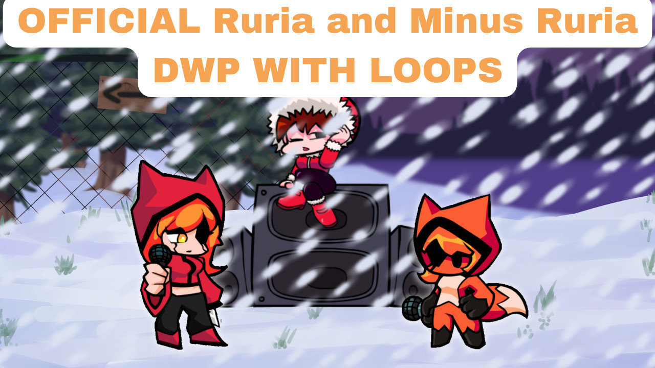 OFFICIAL Ruria and Minus Ruria DWP WITH LOOPS [Friday Night Funkin ...