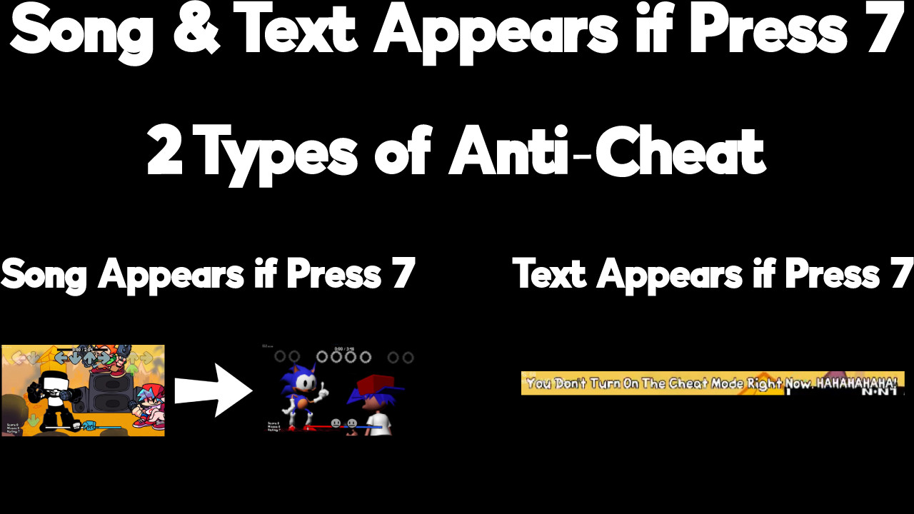 Song & Text Appears if Press 7 (LUA) Modding Tool for Friday Night ...