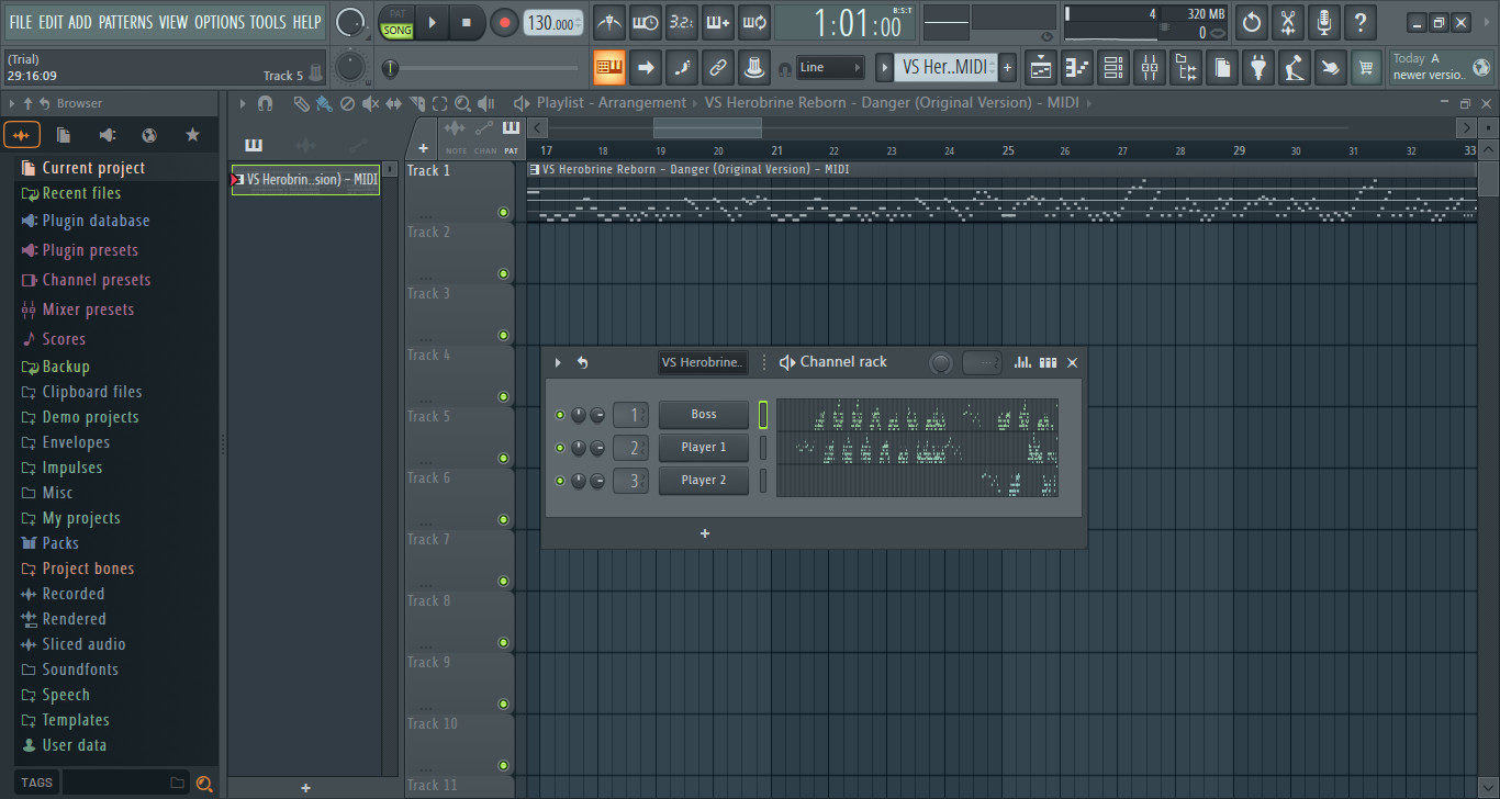 VS Herobrine Reborn - Danger - MIDI Modding Tool for Friday Night Funkin' | FNF Modding Tools