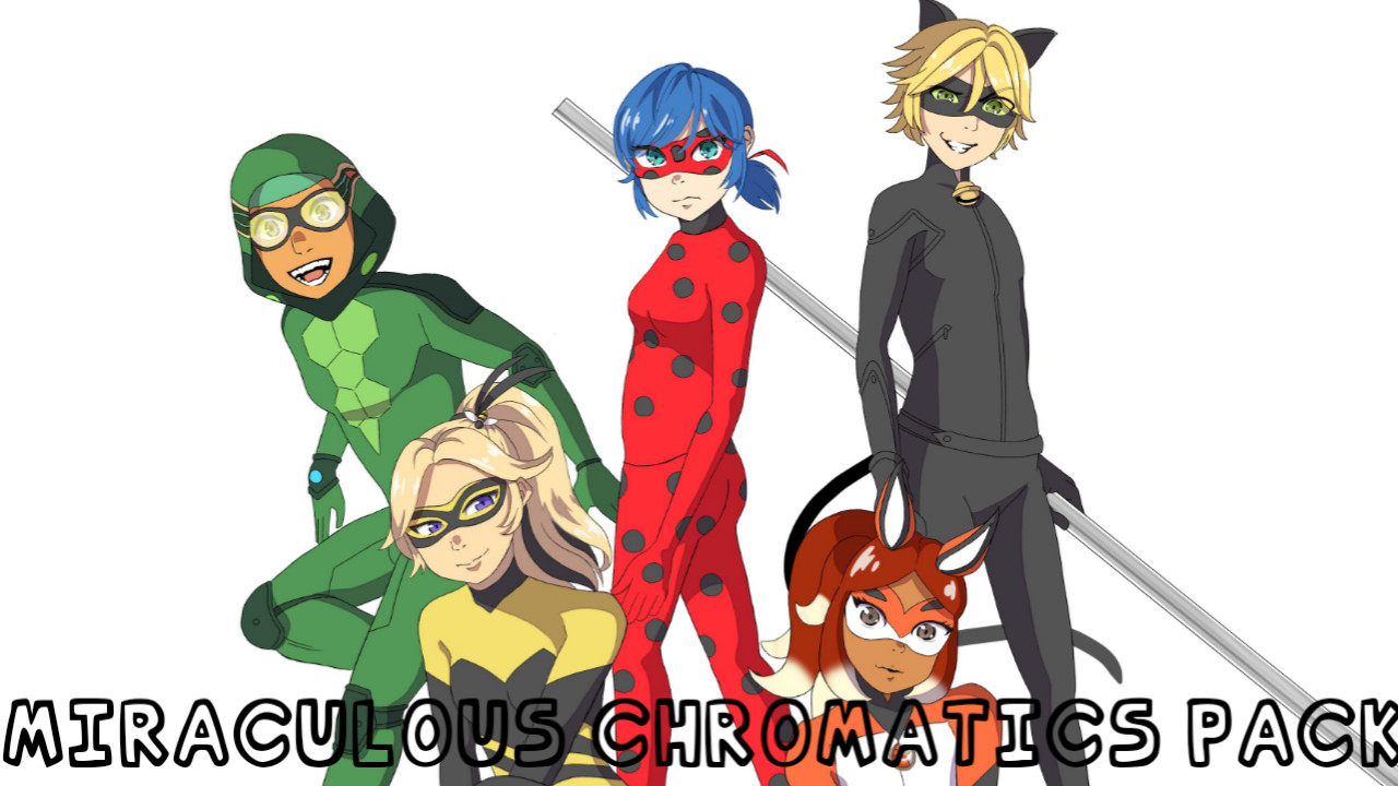Miraculous Ladybug Characters Chromatic Scales Modding Tool for Friday ...