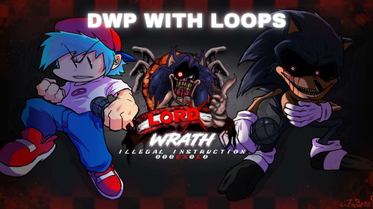 Lord X Wrath DWP WITH LOOPS Modding Tool for Friday Night Funkin' | FNF Modding Tools