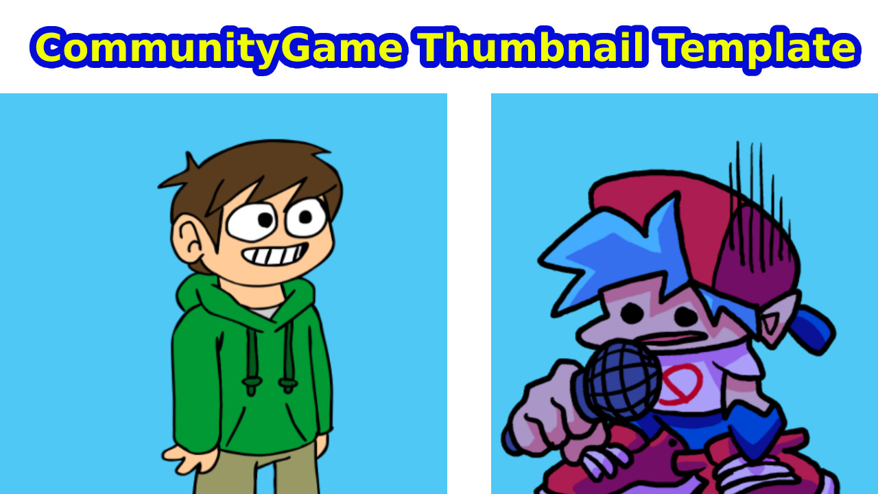 CommunityGame Thumbnail Template (My Version!) Modding Tool for Friday ...