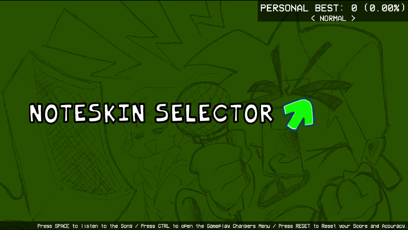 Noteskin Selector Modding Tool for Friday Night Funkin' | FNF Modding Tools