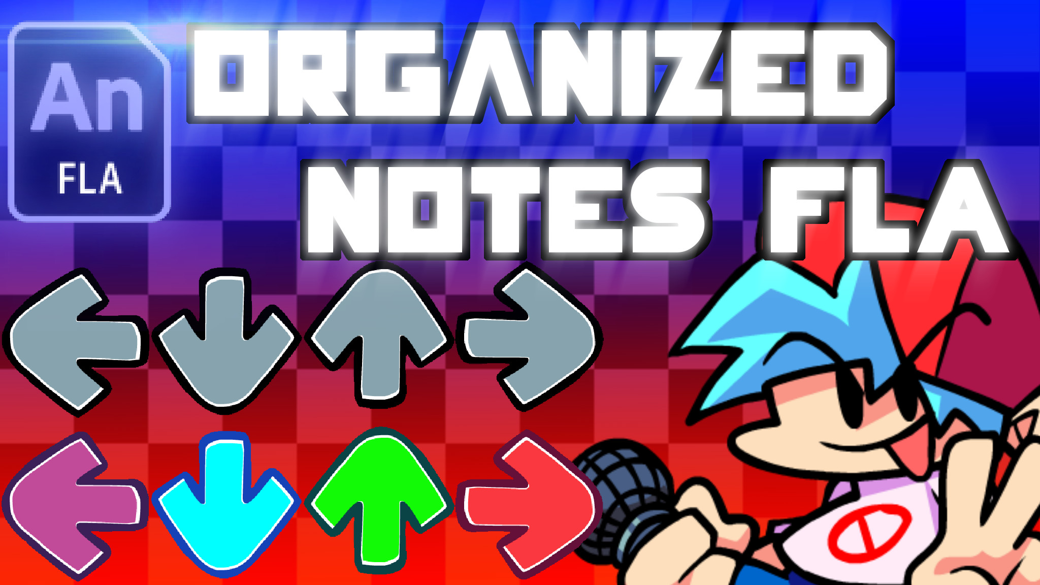 Organized Notes FLA ( FIXED SYMBOLS & EASY EDIT ) Modding Tool for ...