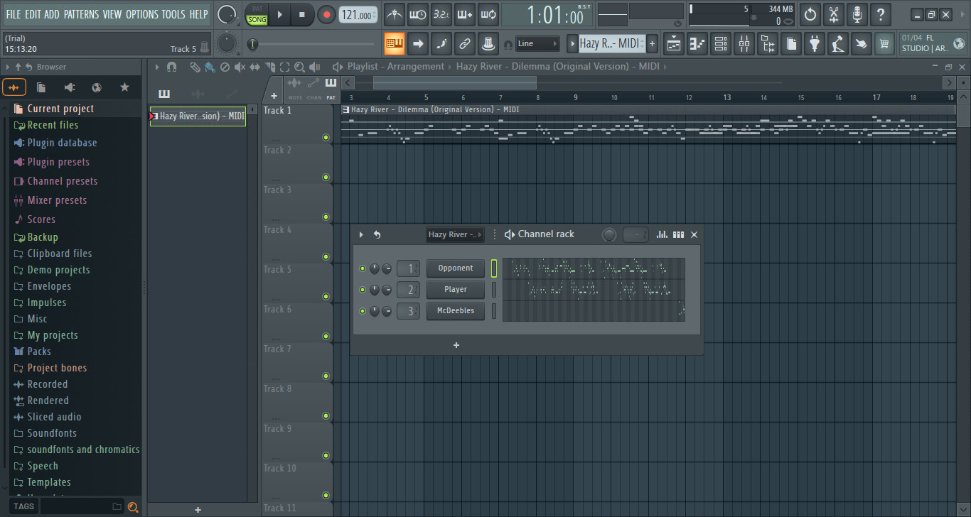 Hazy River - MIDI PACK Modding Tool for Friday Night Funkin' | FNF ...