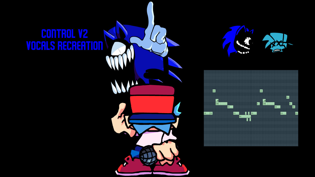 Control V2 Vocals Recreation Modding Tool for Friday Night Funkin' | FNF Modding Tools